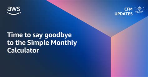 Aws Pricing Calculator Aws Cloud Financial Management