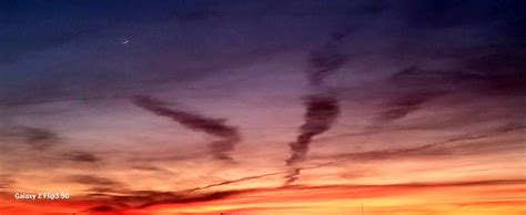 One Callington Beautiful Callington Sky Accompanied By Moon 🌙