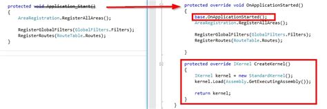 using dependency injection on openaccess orm mvc project raymund