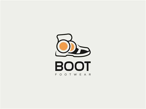Boot Typography Logo Designs Themes Templates And Downloadable Graphic Elements On Dribbble