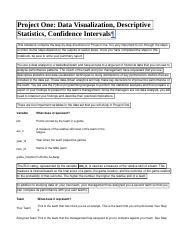 Project One Jupyter Script 4 Html Project One Data Visualization Descriptive Statistics