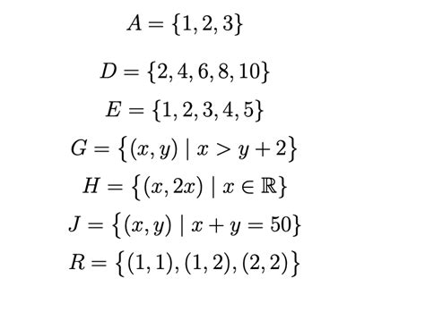 solved a {1 2 3} g d {2 4 6 8 10} e {1 2 3 4 5}