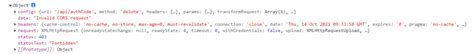 Java Axios使用delete请求时报错403invalid Cors Request Segmentfault 思否