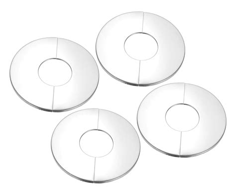 Highcool Wall Split Flange 4 103mm Set Of 4 Steel Round Self