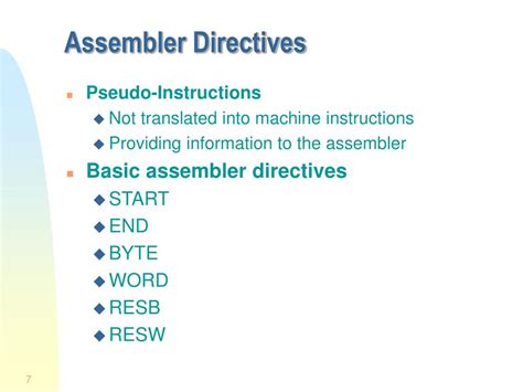 Ppt Assemblers Powerpoint Presentation Free Download Id3912080