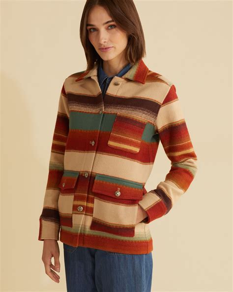Womens Santa Fe Wool Jacket Pendleton