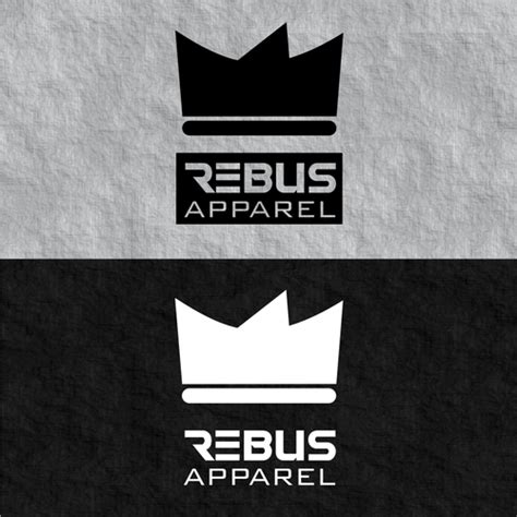 Logo Rebus Apparel High Fashion Clothing Brand Standing For Success To Appeal To 16 25 Year