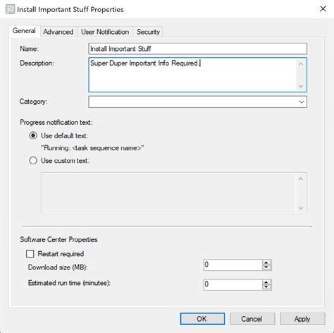 Task Sequence Deployment Popups Garytown Configmgr Blog
