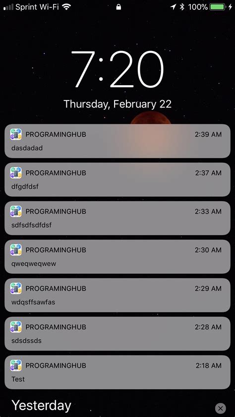 testing push notifications r programmerhumor