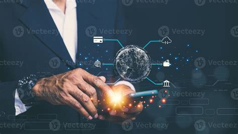 Cybersecurity And Privacy Concepts To Protect Data Lock Icon And Internet Network Security