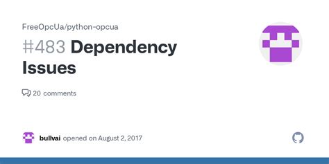 Dependency Issues Issue 483 FreeOpcUa Python Opcua GitHub