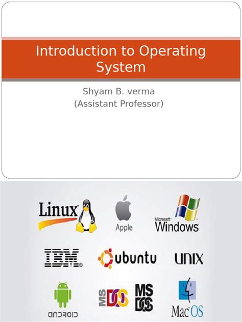 unit 1 introduction to operating system pdf kernel operating