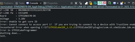 Stm32n6570 Dk Debug Issue Stmicroelectronics Community