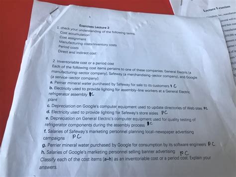 Solved Lecture 5 Execises Wellks Exercises Lecture 2 1