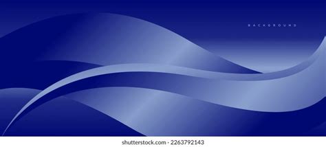Smooth Flow Wavy Shapes Gradient Vector Stock Vector Royalty Free