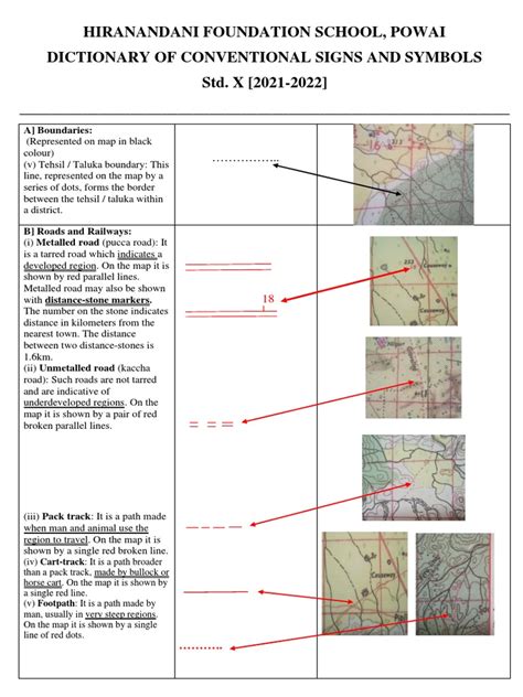 Dictionary Of Conventional Signs And Symbols Pdf River Stream