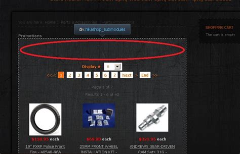 HikaShop Solved Unable To Remove Extra Space Top Prod List HikaShop