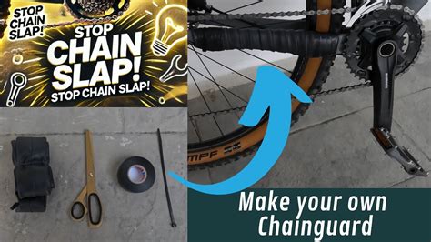 Diy Chainstay Protector Stop Chain Slap And Protect Your Frame 🚴‍♂️💡