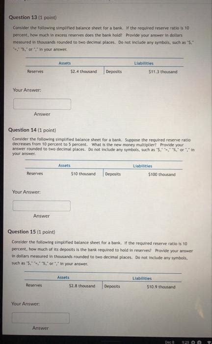 [solved] Question 13 1 Point Consider The Following Simp