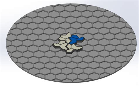 Aperiodic Monotile The Hat And Hex Grid Plate By Dennyp Download Free