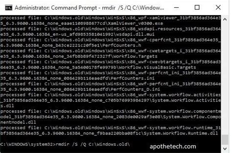 Delete Windowsold Folder In Windows 10