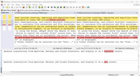 Winmerge Is A Free Tool To Compare And Merge Files And Folders