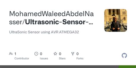 Github Mohamedwaleedabdelnasserultrasonic Sensor Avr Ultrasonic