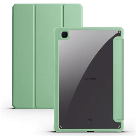 samsung galaxy tab s6 lite sm p610 p615 tri fold stand soft acrylic