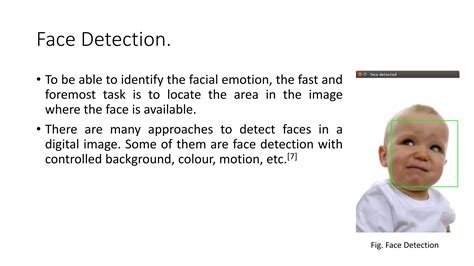 Facial Emotion Detection On Babies Emotional Face Using Deep Learning PPTX