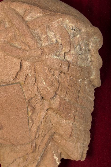 Ancien Visage Tete Christ Gres Alsace Patine French Antique Carved Stone Sculpture Head