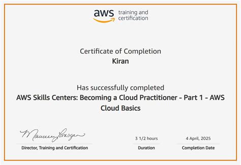 aws cloudcomputing techlearning cloudpractitioner thankful kiran