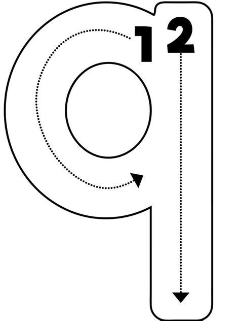 Alphabet Tracing Letter P