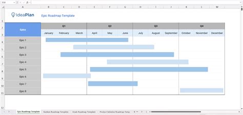 Best FREE Excel Roadmap Template Of Ultimate Guide