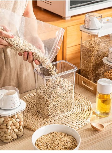 Герметичная кухонная банка герметичные контейнеры для хранения пищевых продуктов контейнер для