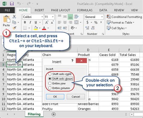 Excel Tip Fast Ways To Insert Rows And Columns Accountingweb