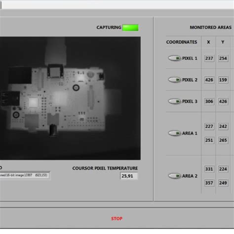 Thermal Camera Labview Application Interface Download Scientific Diagram