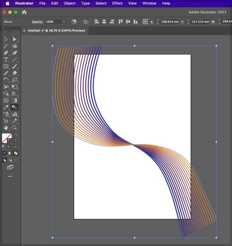 Illustrator 일러스트레이터 기초강좌 Gtqi 시험에 나오는 블랜드blend 적용 방법