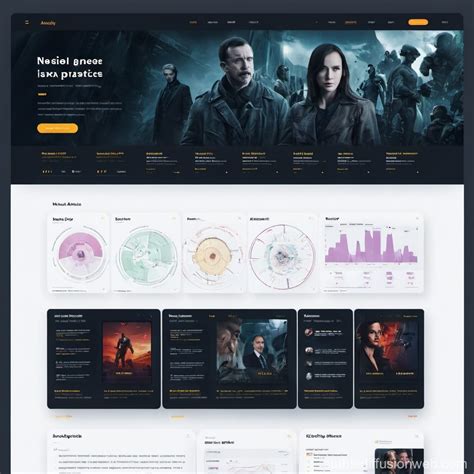 Designing A Movie Analysis Website Uxui Stable Diffusion Online