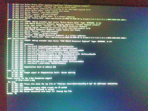 Fresh Arch Install Cannot Startx Segmentation Fault Rarchlinux
