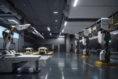 Premium Ai Image Cutting Edge Ai Robotics Testing Facility