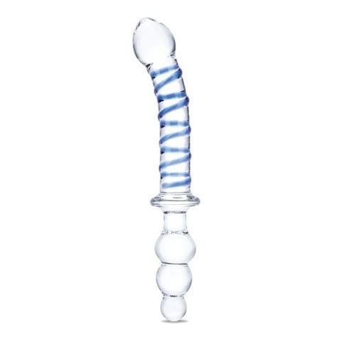 Glas Twister Dual Ended Dildo Sex Toy HotMovies