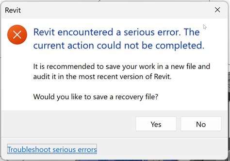 尝试在 Revit 中编辑内建族时，“revit 遇到严重错误”
