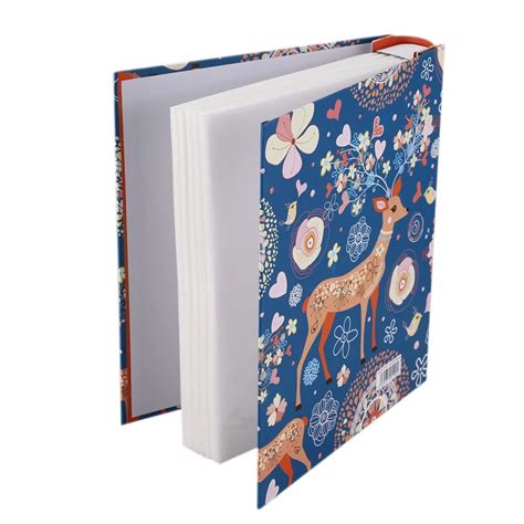 4d Большой 6 дюймовый интерт фотоальбом 200 страниц Скрап Бумага Детские Семья Скрап альбомы