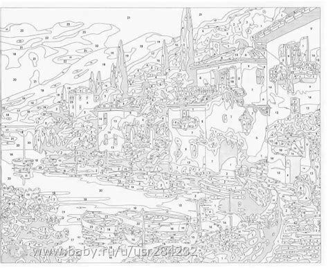 Раскраски По Номерам Схемы 70 фото