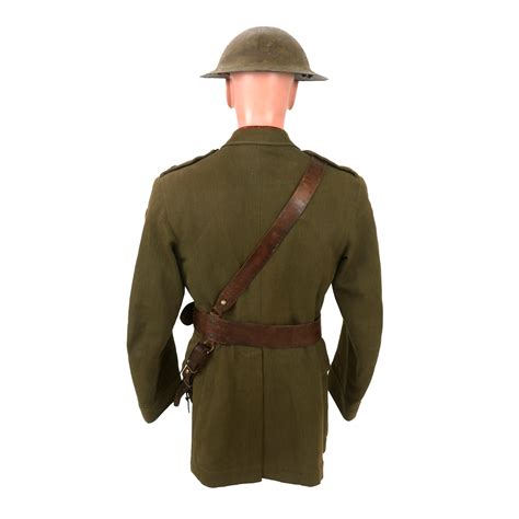 Original British Wwi Named 8th Suffolk Regiment Majors Uniform With T International Military