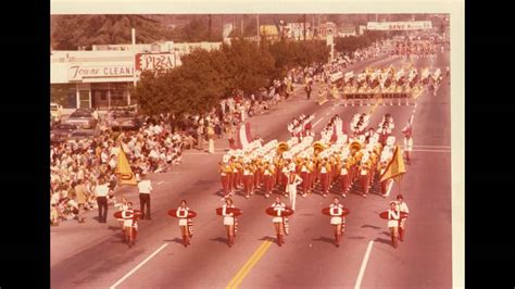 Colton High School Marching Band Purple Pageant 1975 Youtube