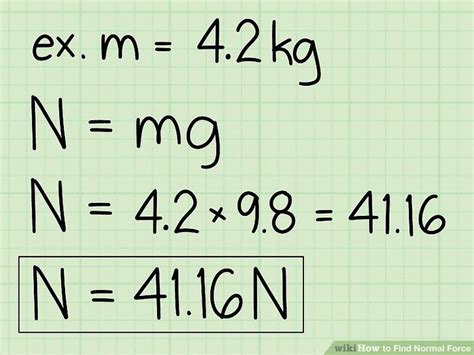 How To Find Normal Force WikiHow
