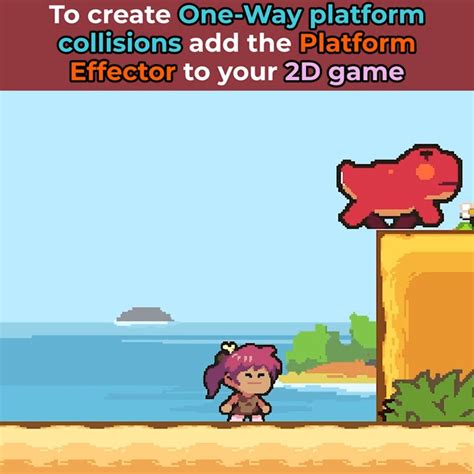 One Way Collision Platforms In Unity 2d Unitytips Youtube