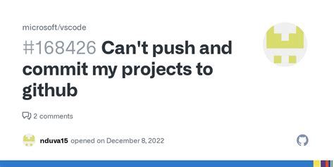 Cant Push And Commit My Projects To Github · Issue 168426 · Microsoft