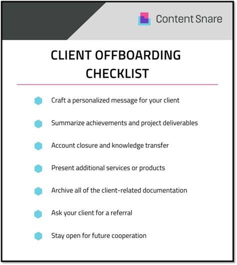 Client Offboarding Checklist Say Goodbye With Style